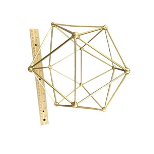Unique Vintage Gold Geometric Tabletop Home Decor - Geometric ...