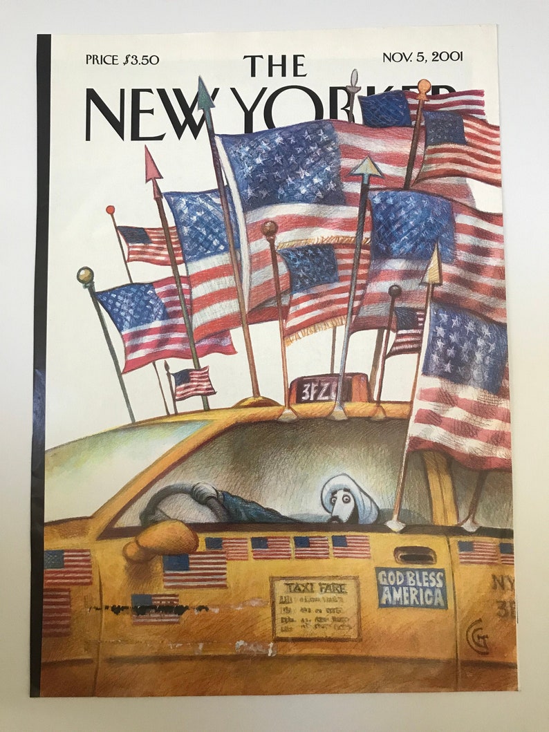 November 5 2001 the NEW YORKER Cover Only - Etsy