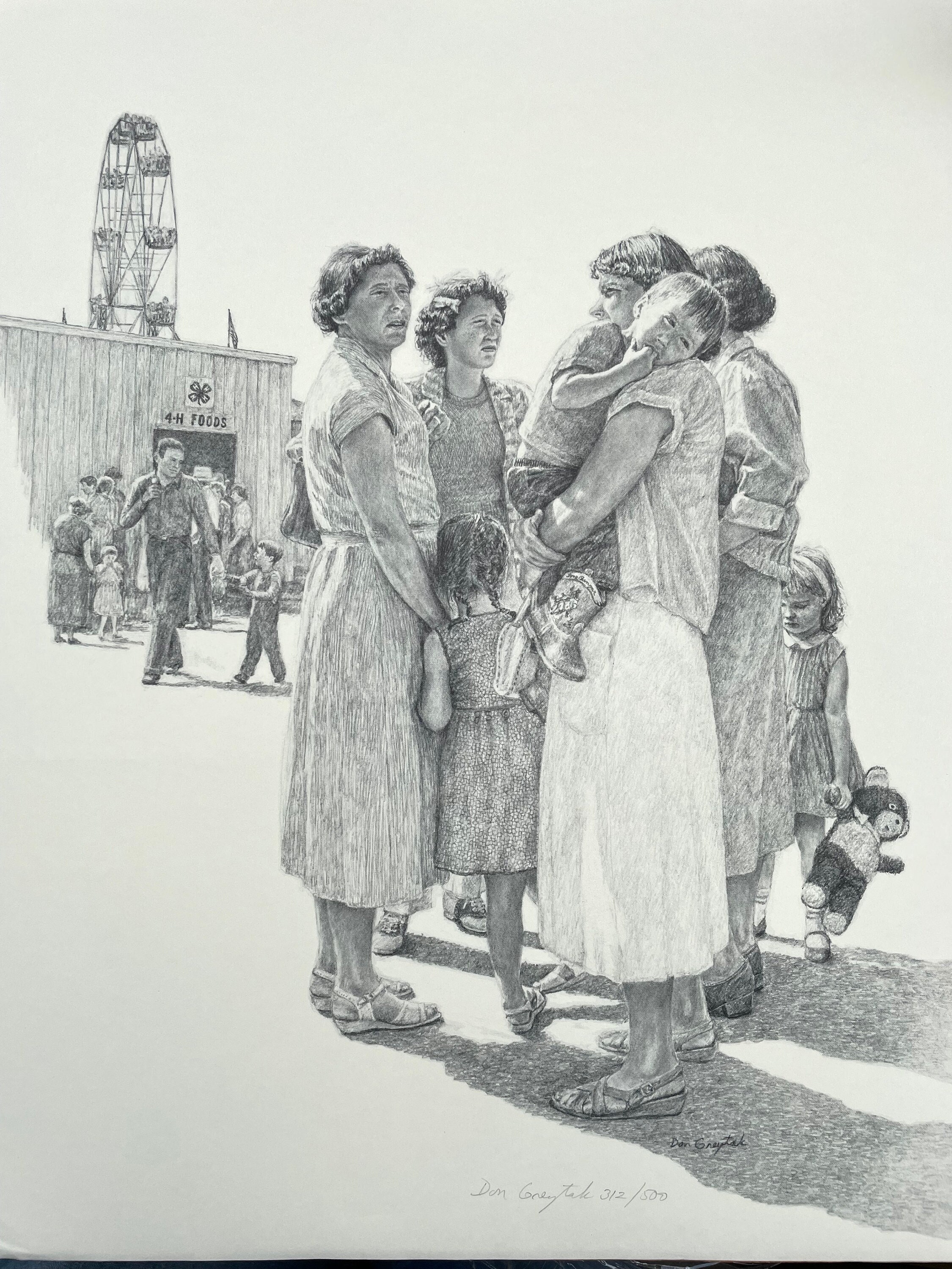 Signed / Numbered Limited Edition Vintage Print of an Amazing Pencil ...