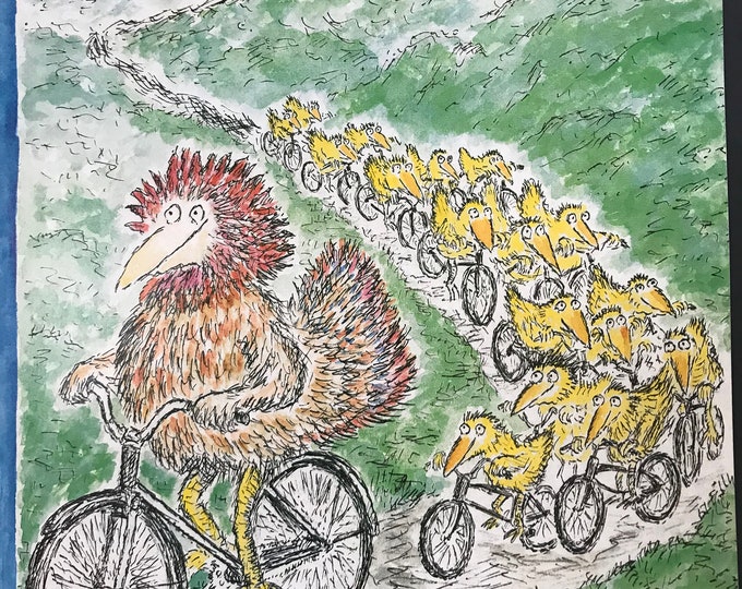 June 15, 1987 - the NEW YORKER Magazine Original Cover - Bike Riding ...