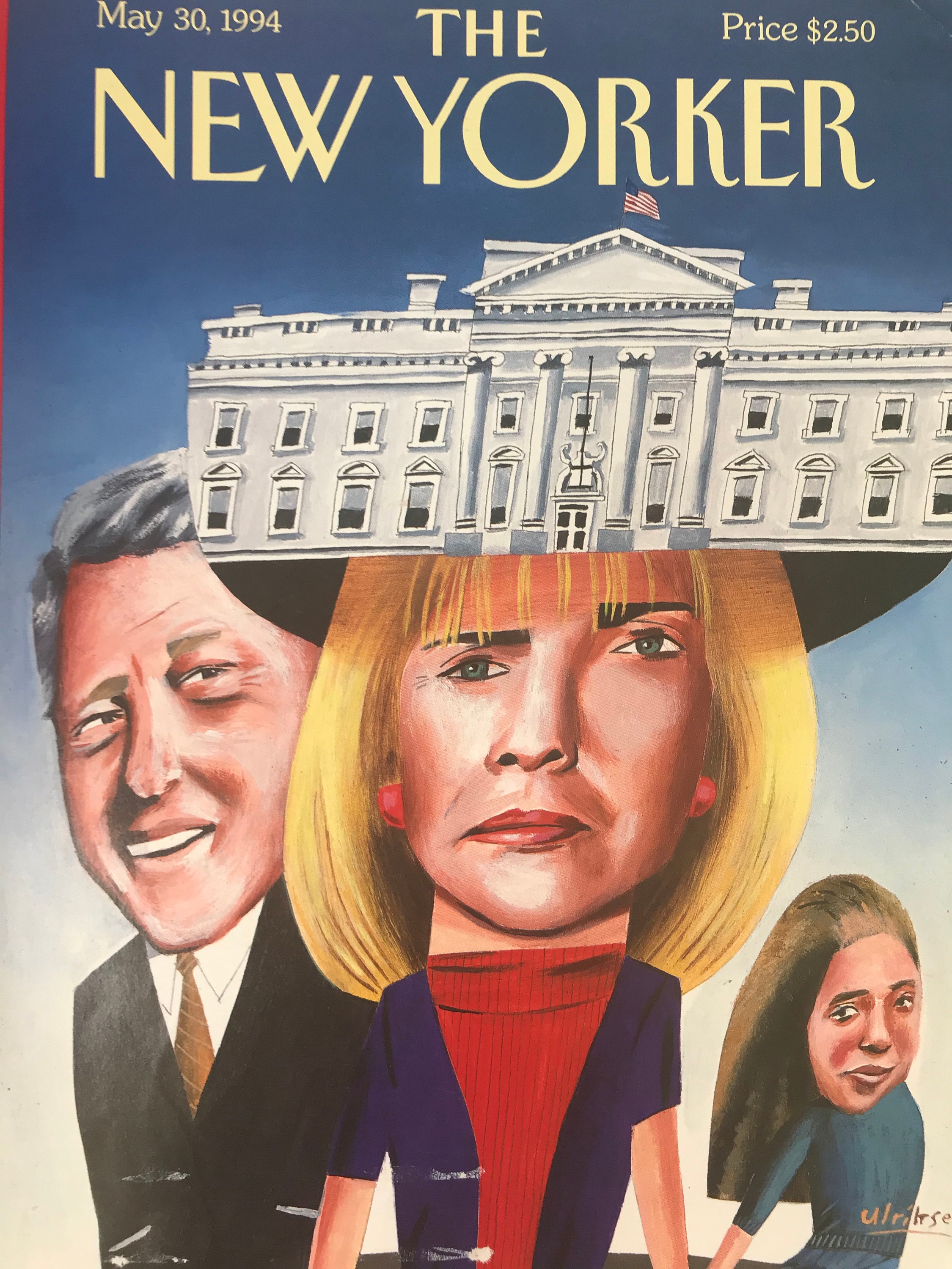Rare - May 30, 1994 - the NEW YORKER Magazine Original Cover - Bill ...