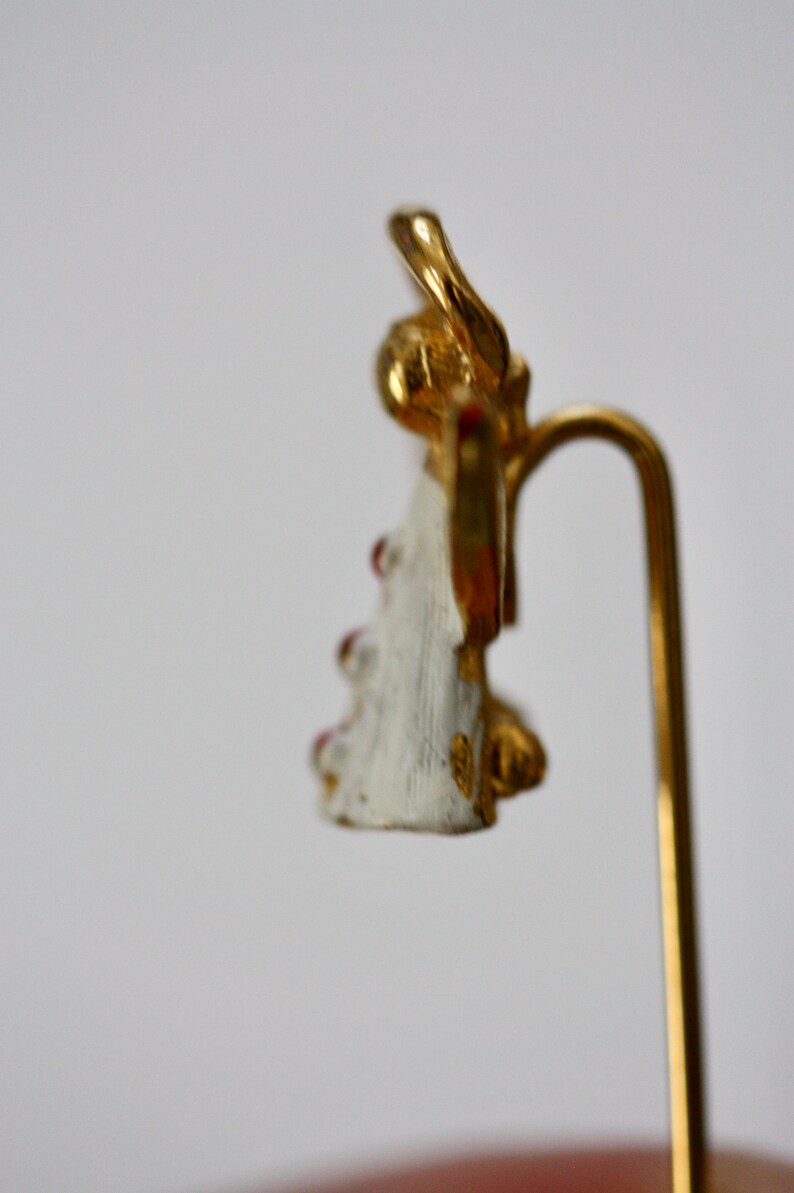 Tiny Little Angel Vintage Enamel Stick Pin - Christmas Pin - Etsy