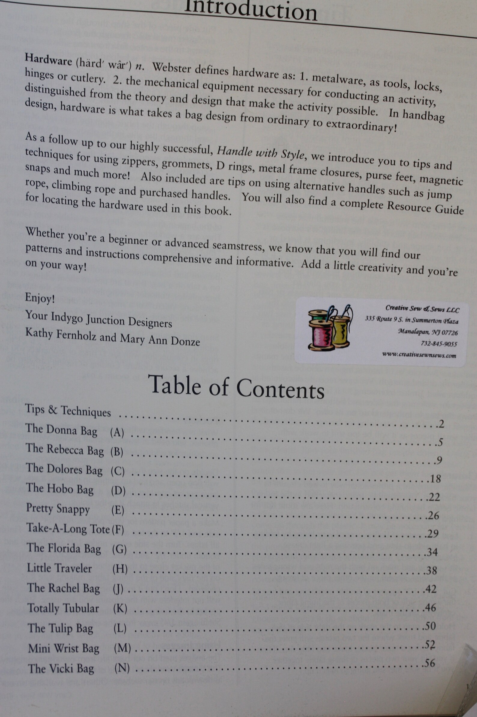 UNCUT Sewing Pattern - Indygo Junction - 13 Patterns for Creating 28 ...