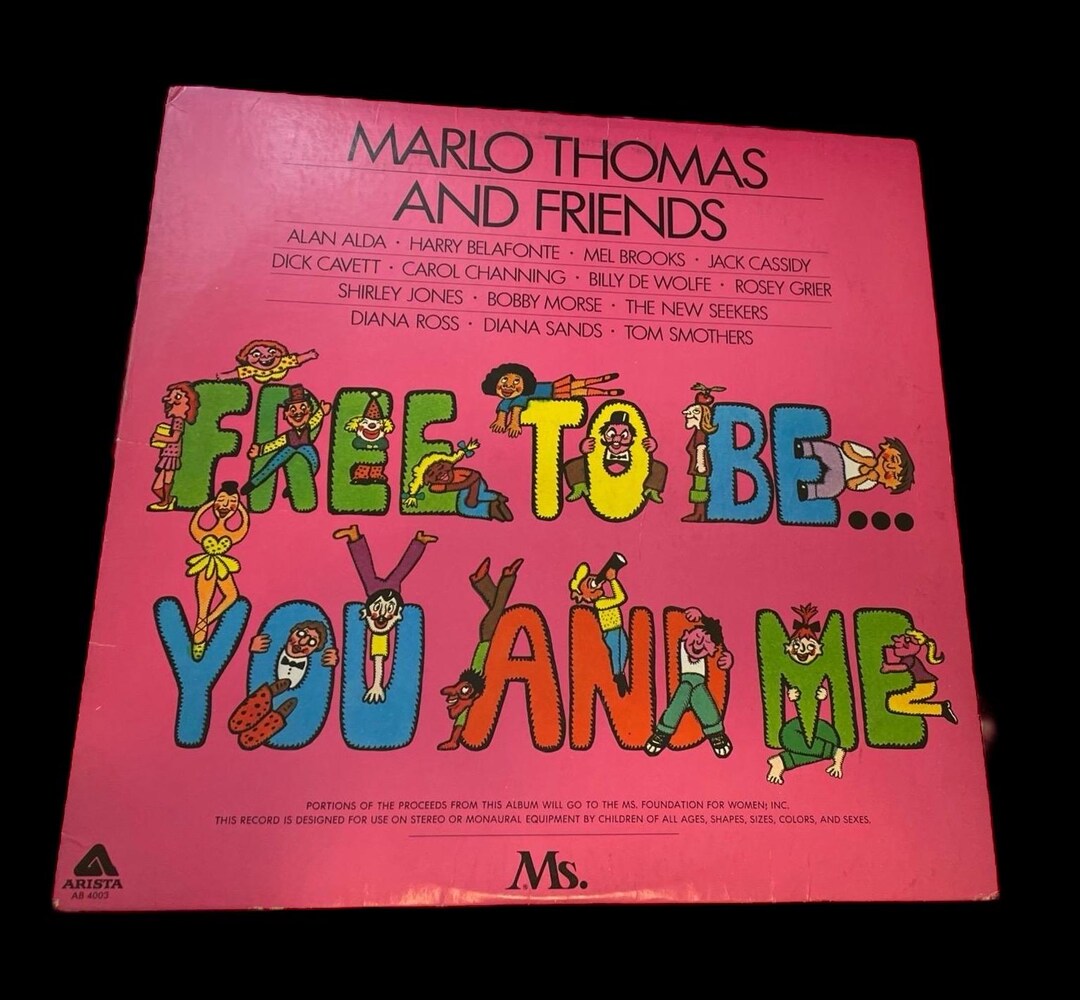 VINYL RECORD ALBUM - Marlo Thomas and Friends - Free to Be You and Me ...