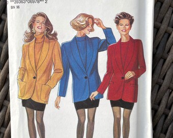 UNCUT Sewing Pattern New Look Sewing Pattern 6028 Loose Fitting Notched ...