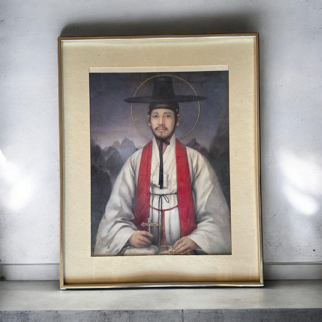 Vintage Saint Andrew Kim Dae-geon (1821-46) Korea's First Catholic ...