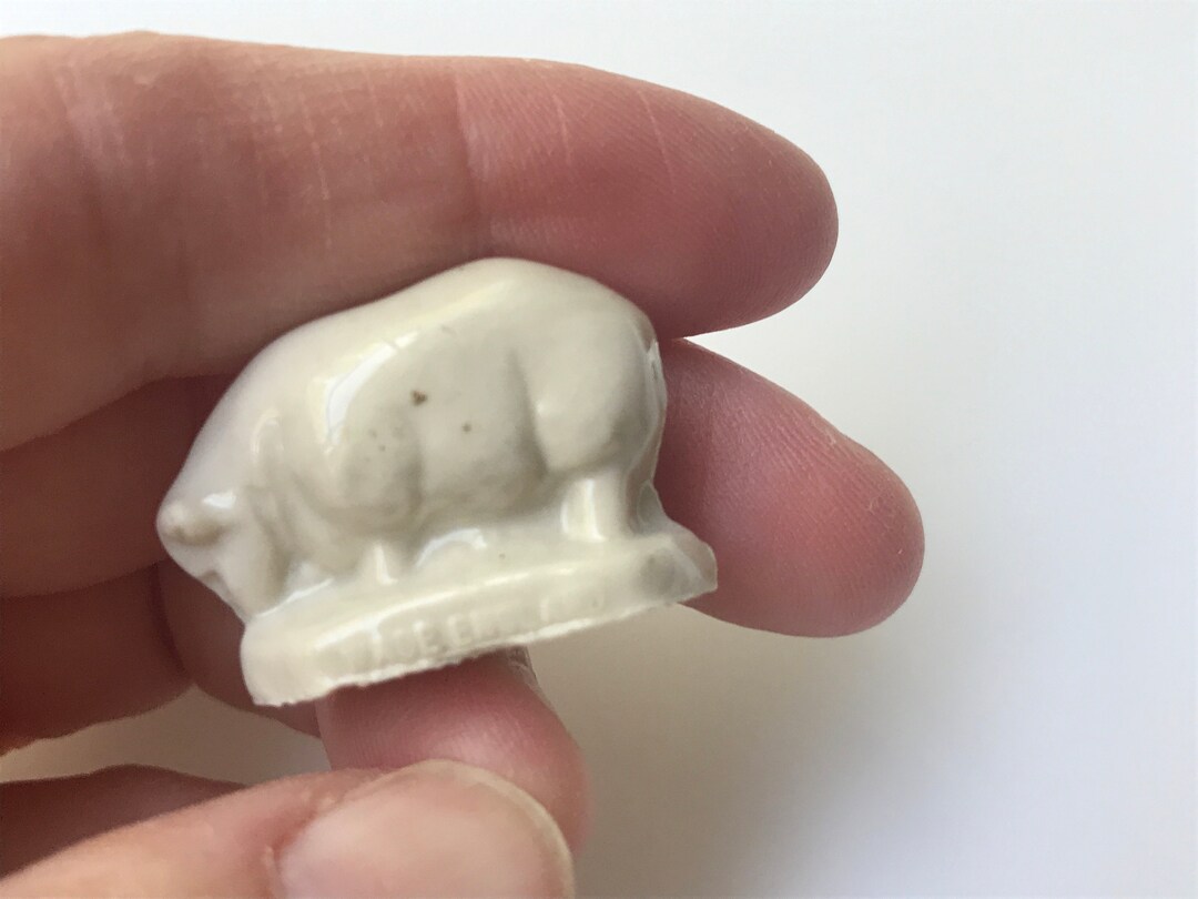 Signed Wade England Glazed Tiny Porcelain Figurine - PIG - Wade ...
