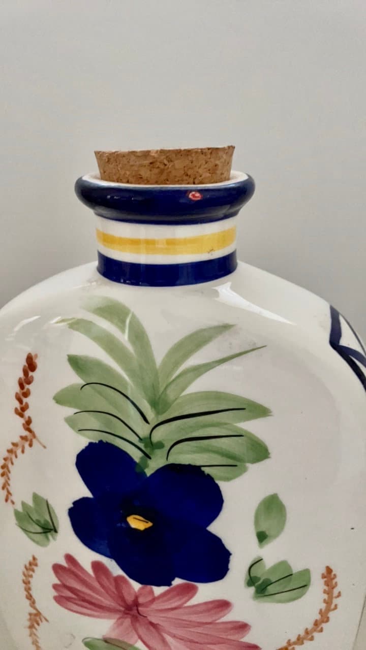 Vintage Signed BIA CORDON BLEU Ceramic Bottle Jug Vase With | Etsy