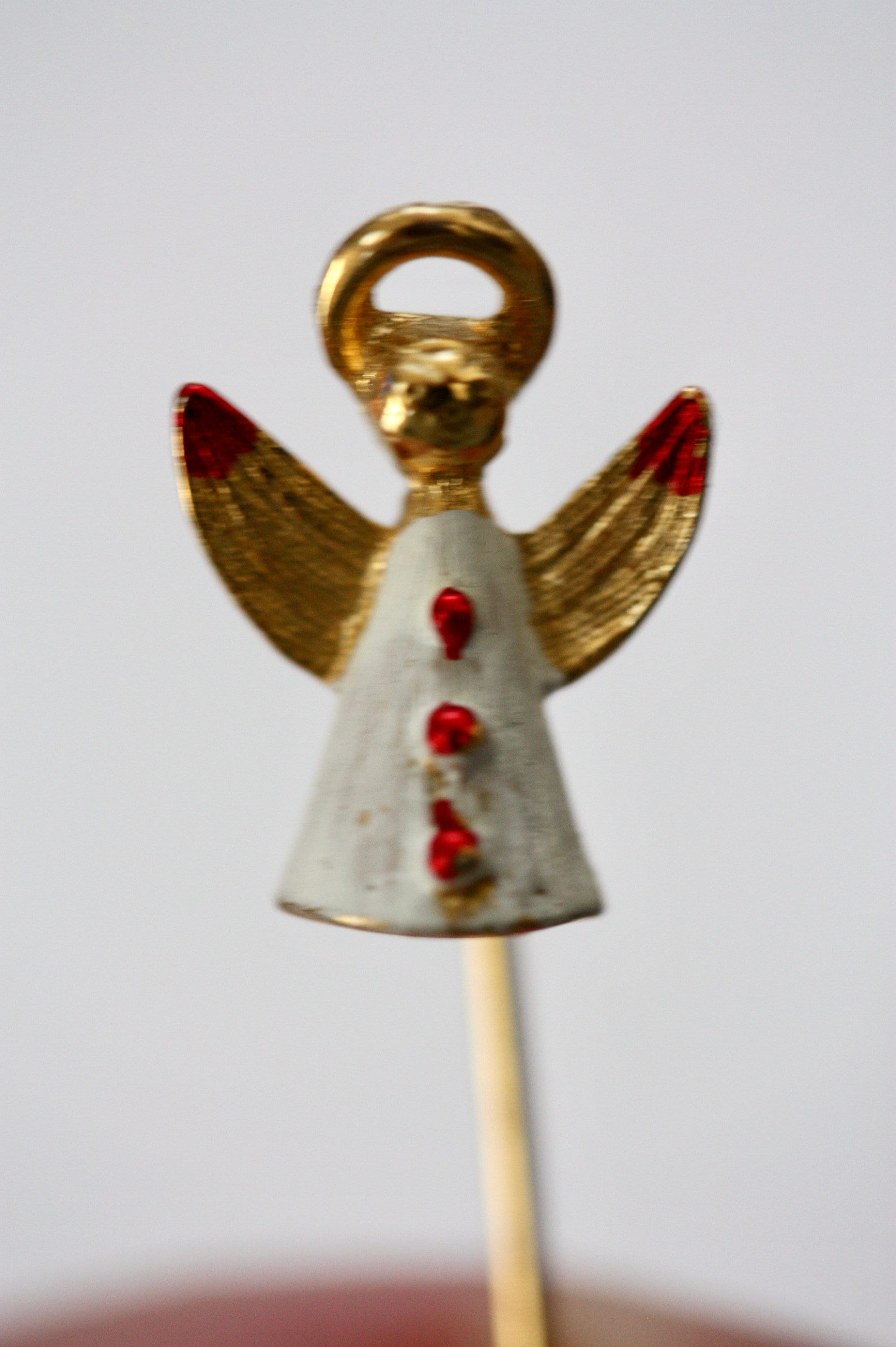 Tiny Little Angel Vintage Enamel Stick Pin - Christmas Pin - Etsy