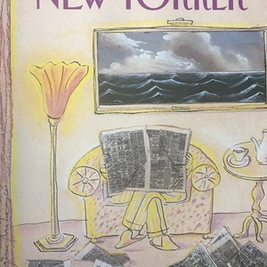 January 8, 1990 - the NEW YORKER Magazine Original Cover - Reading the ...