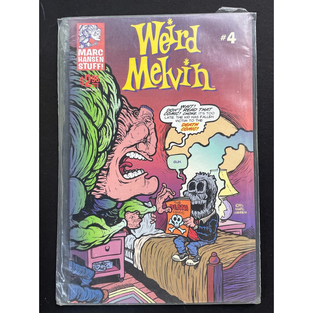 Vintage Comic Book - Weird Melvin #4; Marc Hansen - Etsy
