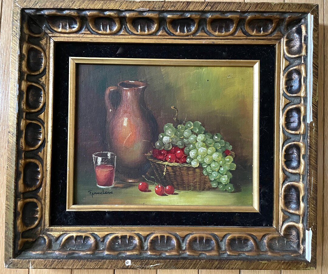 Stunning Original Oil Painting - Still Life - Framed and Signed by ...