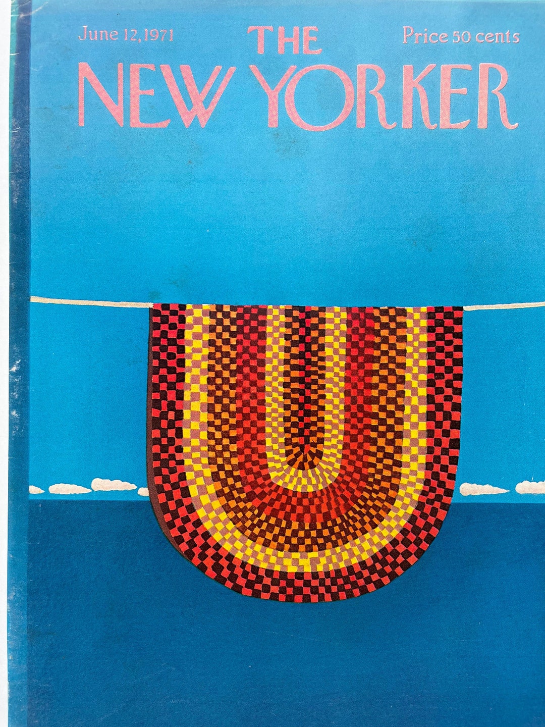June 12, 1971- the NEW YORKER Magazine Original Cover - Etsy