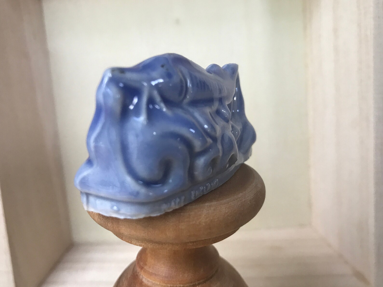 Signed Wade England Glazed Porcelain Figurine - Blue DOLPHIN - Wade ...