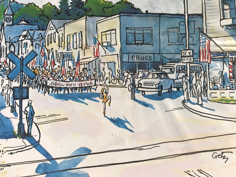 NEW YORKER Magazine cover July 6 1981 Independence Day | Etsy