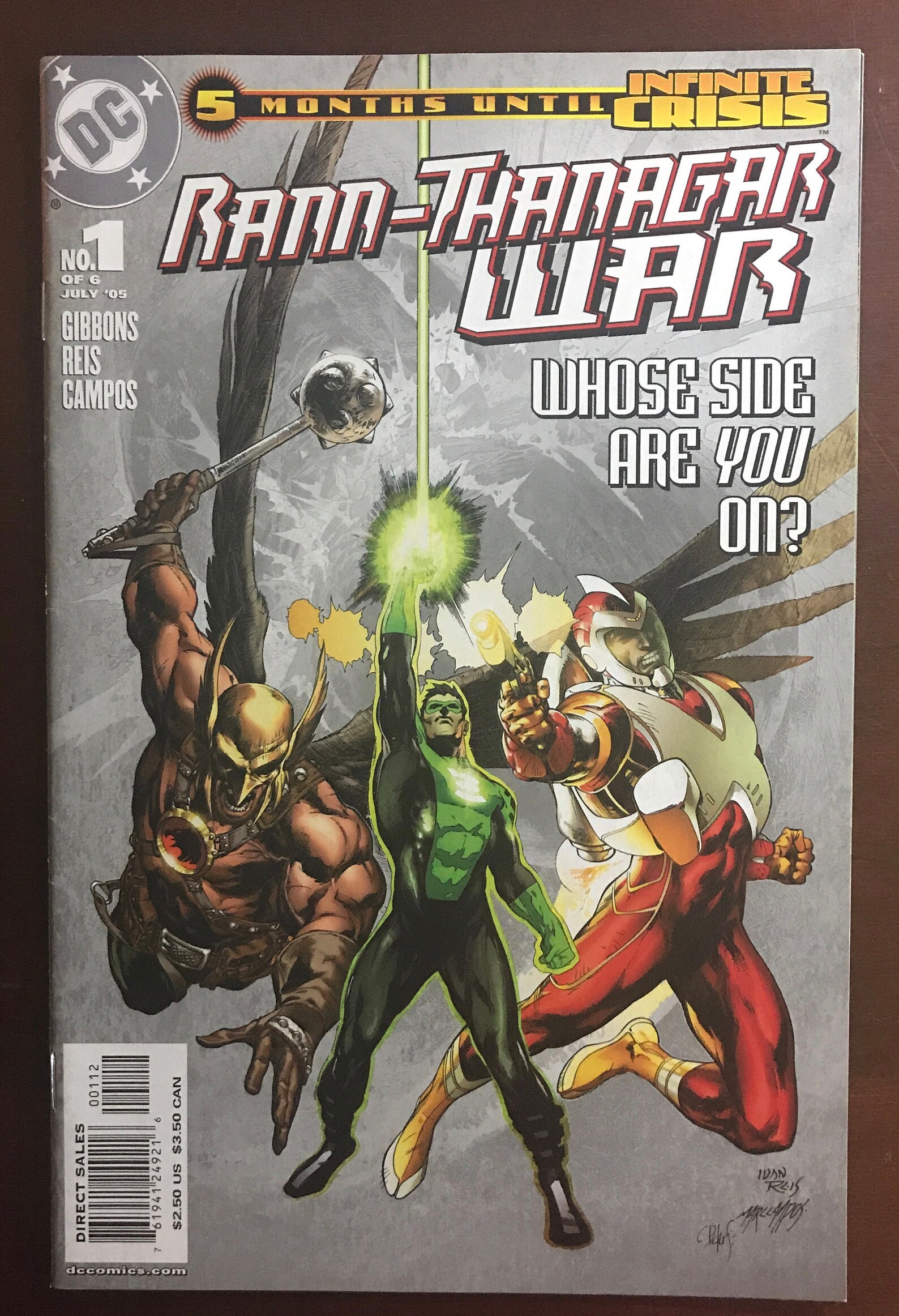 DC Comic's Rann-thanagar War 1 Comic Books Excellent - Etsy