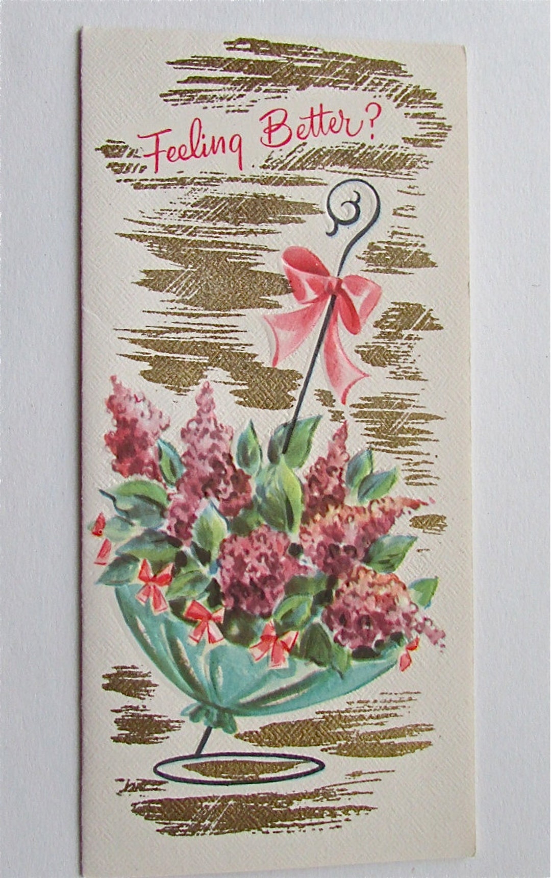 Vintage Get Well Card and Envelope - Never Used - Etsy