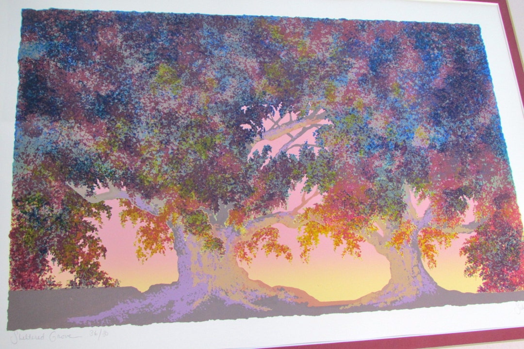 Stunning Large Double-matted and Framed Art Print by Sukey (bryan ...