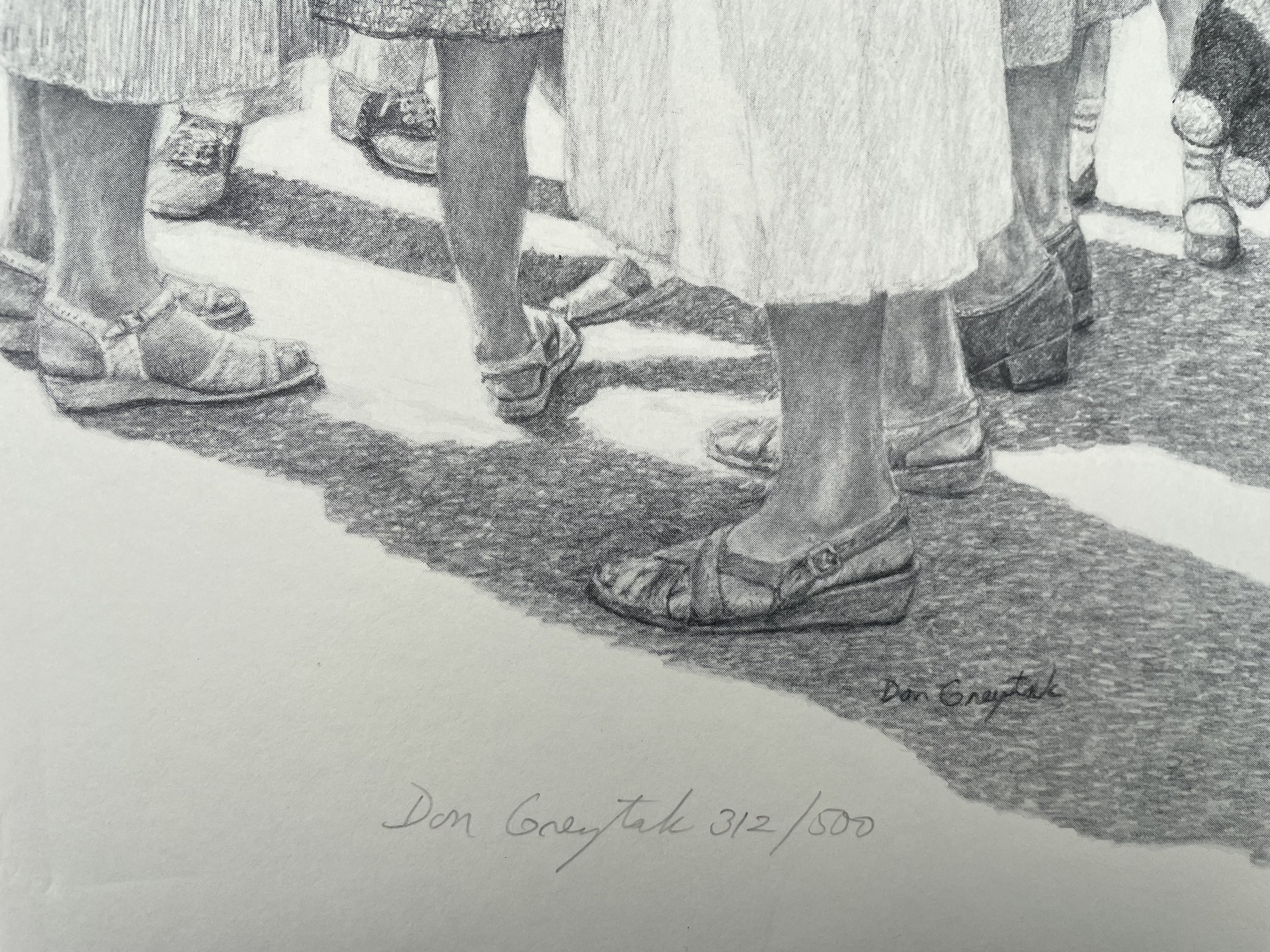 Signed / Numbered Limited Edition Vintage Print of an Amazing Pencil ...