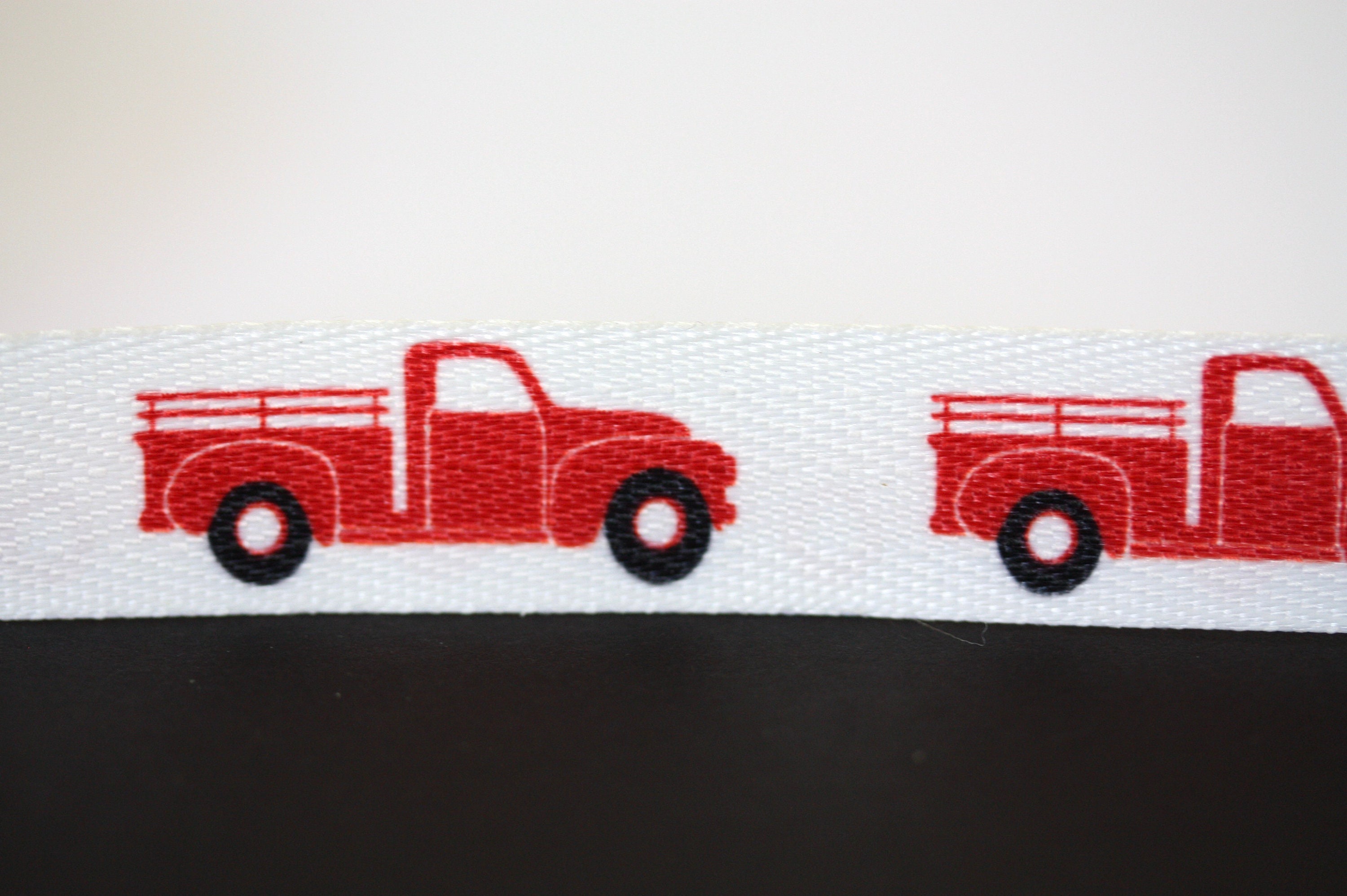 Charming Fire Truck Ribbon New Mint Condition Price per | Etsy
