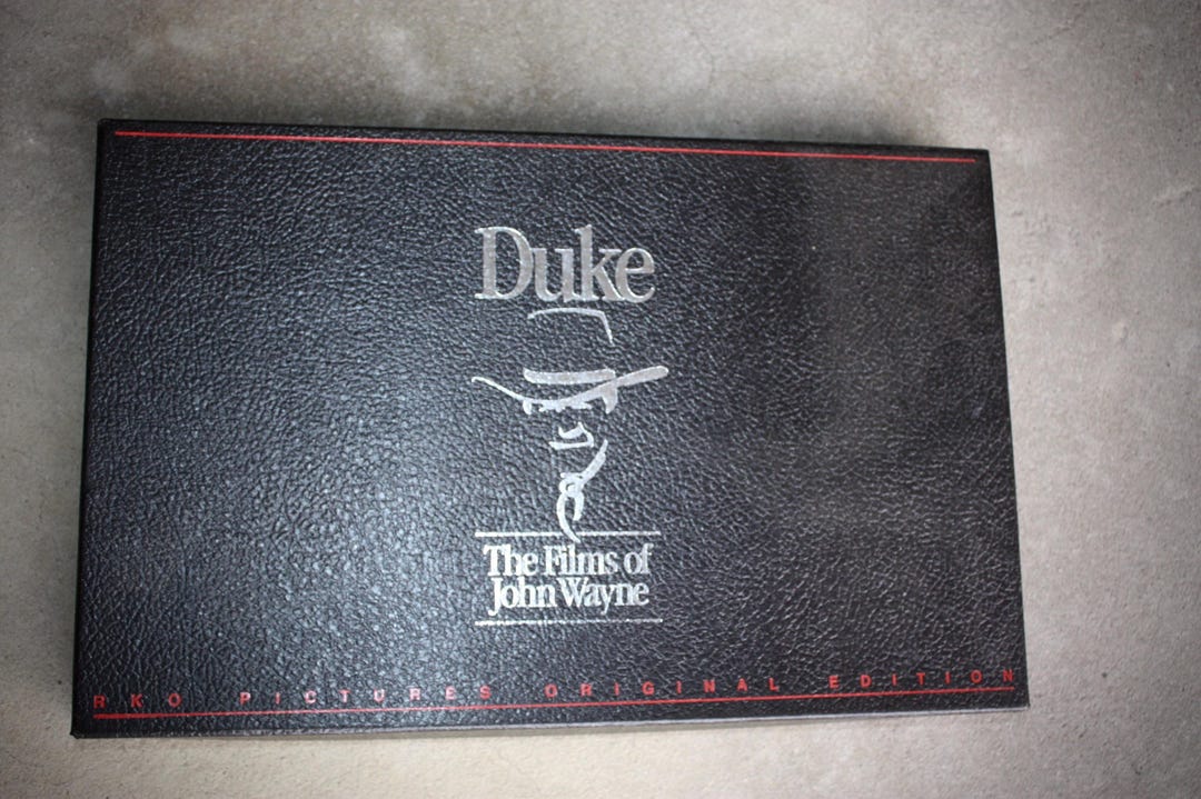 Duke the Films of John Wayne RKO Pictures Vintage VHS - Set of 3 Films ...