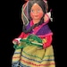 Vintage Collectible Handmade Peruvian Folk Art Doll - Woman and Baby - Etsy
