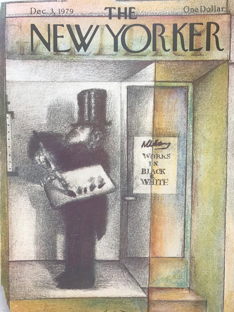 December 3 1979 the NEW YORKER Magazine Original Cover - Etsy