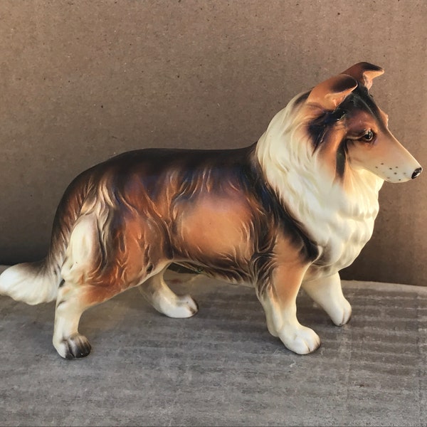 Vintage Dog Figurine - Etsy