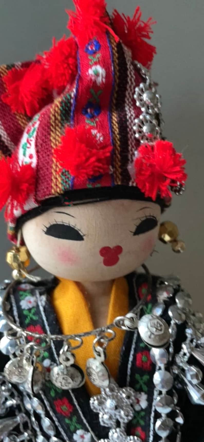 Vintage Stunning Rare Handmade Hmong Doll - Etsy