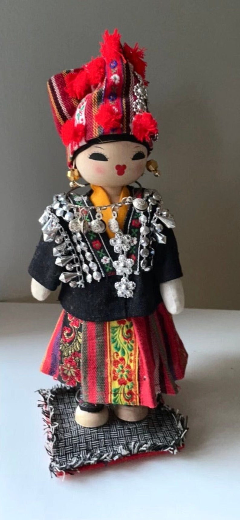 Vintage Stunning Rare Handmade Hmong Doll - Etsy