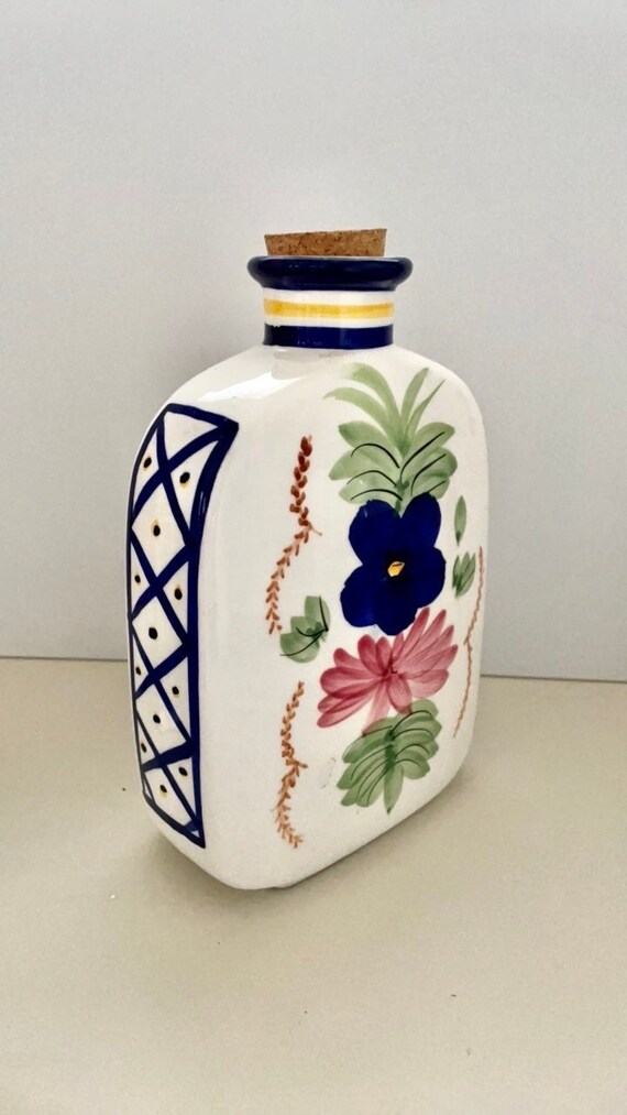 Vintage Signed BIA CORDON BLEU Ceramic Bottle Jug Vase With | Etsy