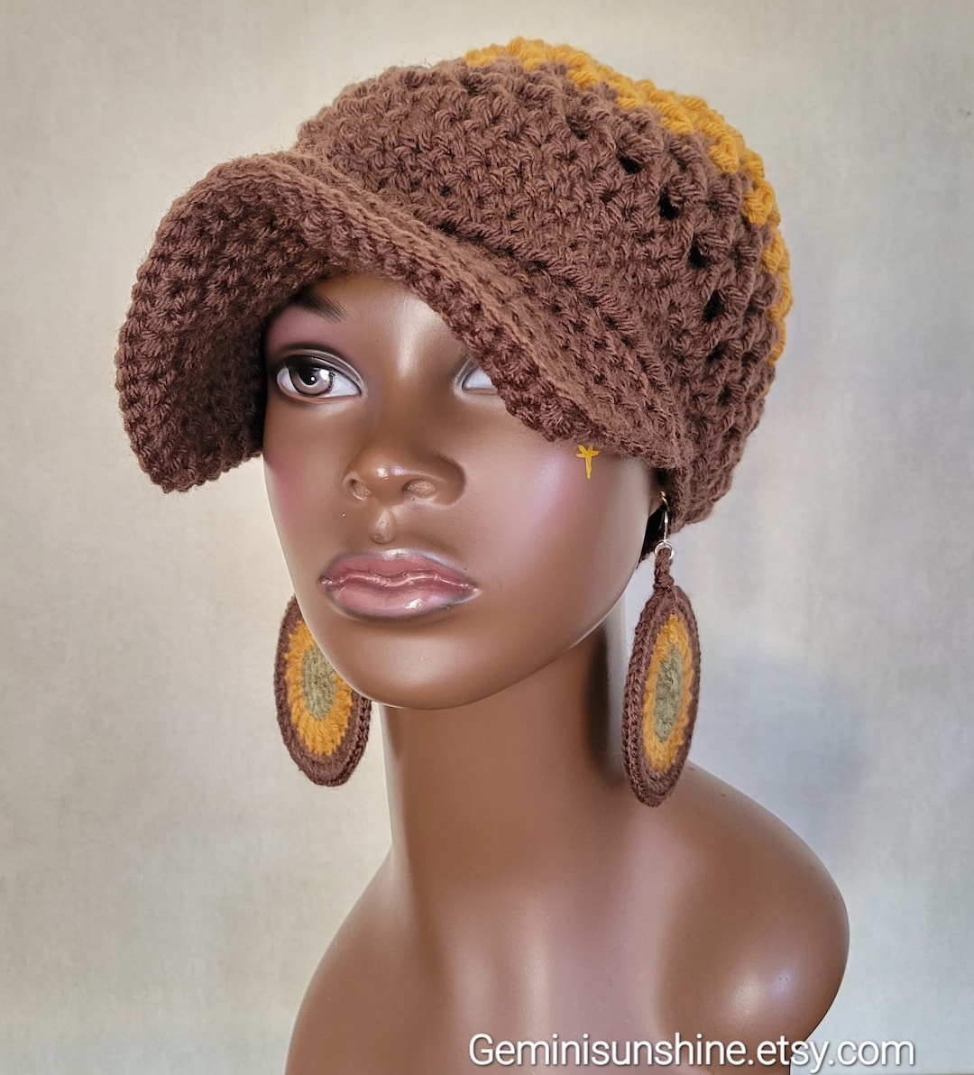 Everyday Crochet Cap Olive Green - Etsy