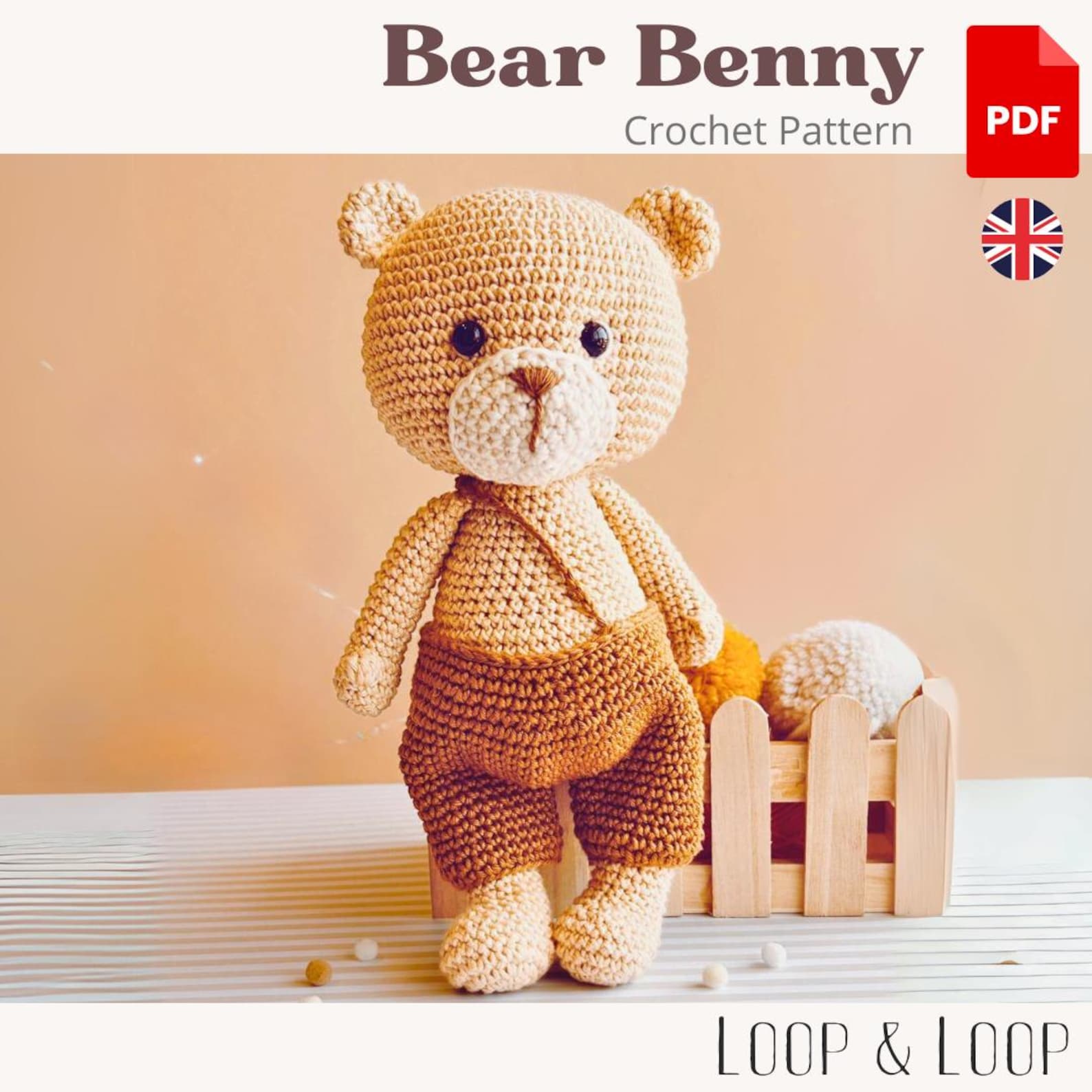 Amigurumi Bear Tutorial, Bear Plushie Pattern, Amigurumi Step by Step ...