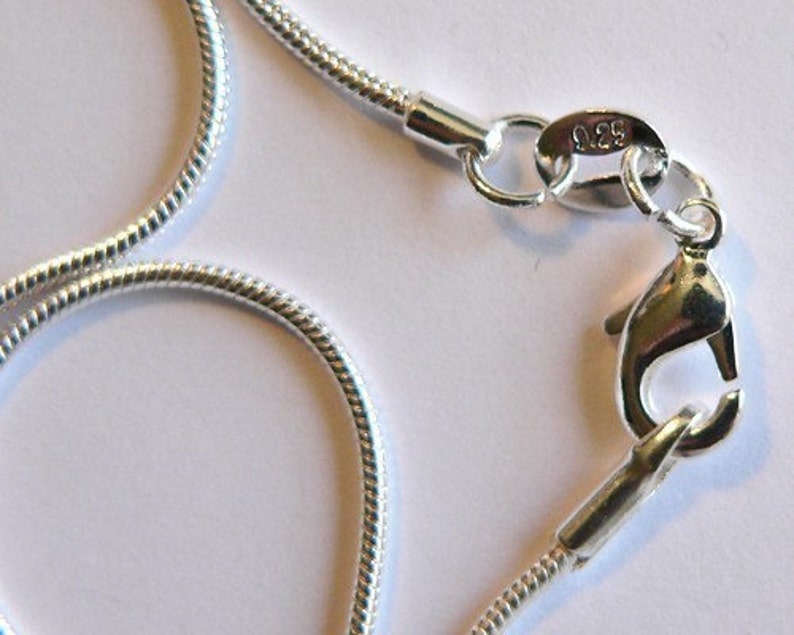 5 20 inch Silver 1 mm snake chain necklace BULK ORDER | Etsy