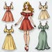 Princess Paper Doll Cutouts - Etsy