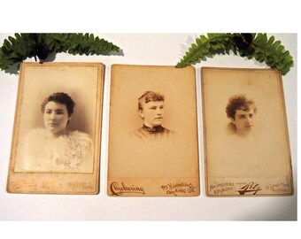 1 X Cabinet Cards theatrical Options - Etsy