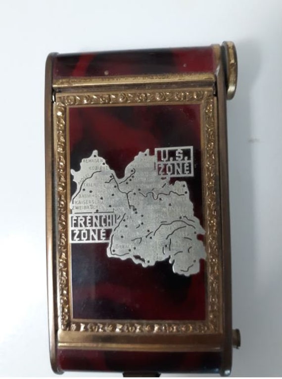 Reduced WW2 US Zone-French Zone Germany Compact | Etsy