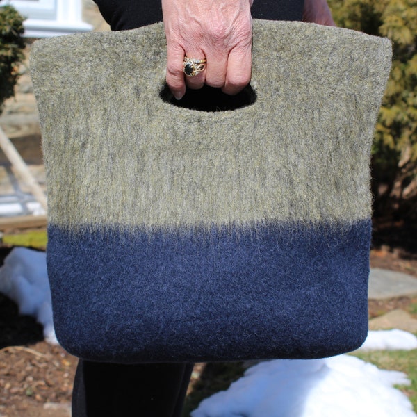 Felted Wool Purse - Etsy