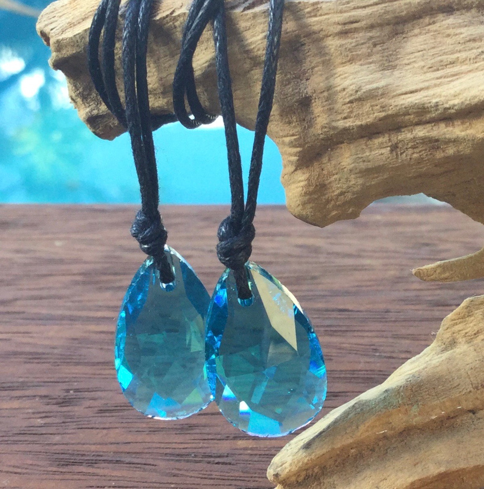 2x H2O Just Add Water Mermaid H20 Inspired Necklace Blue Style - Etsy