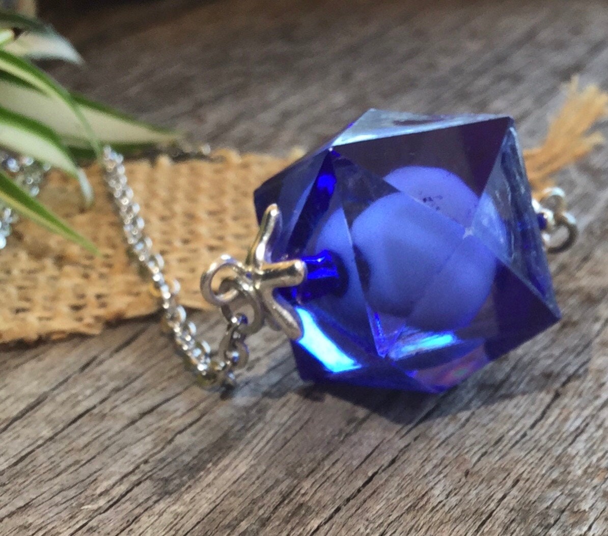 The Avengers Tesseract Marvel Inspired Blue Cube Style LOKI Necklace ...