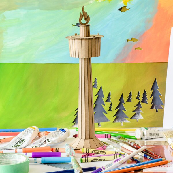 Calgary Tower Model Kit - Etsy