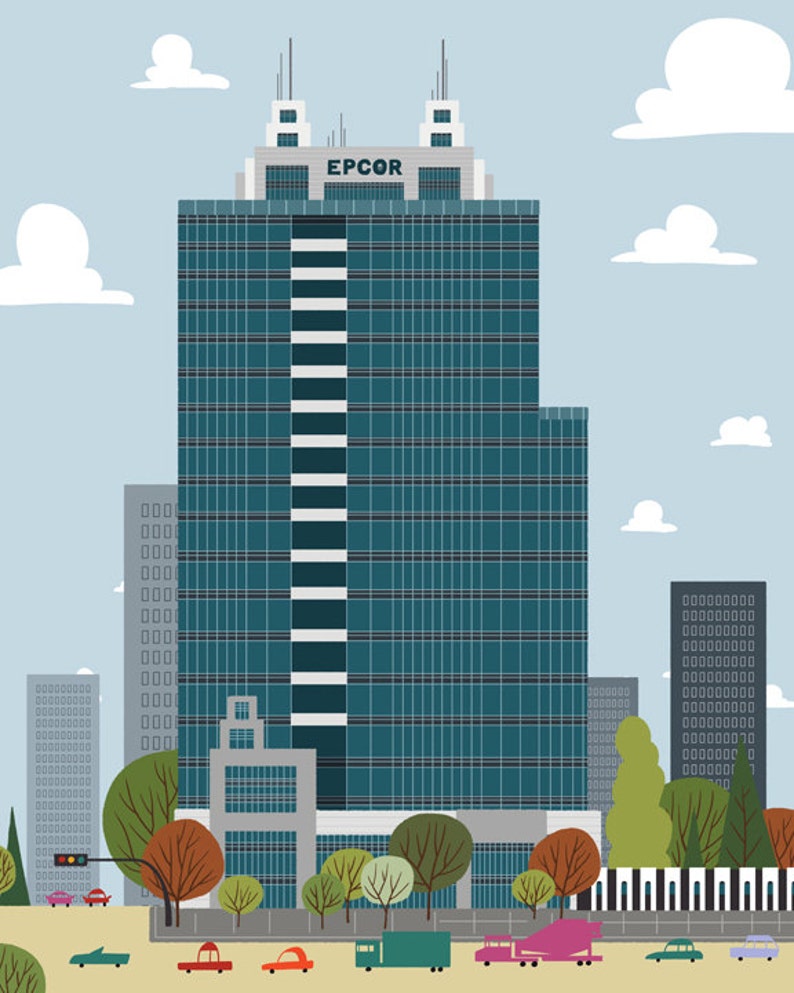 Edmonton - EPCOR Tower | A Unique Take on Alberta's Capital City ...