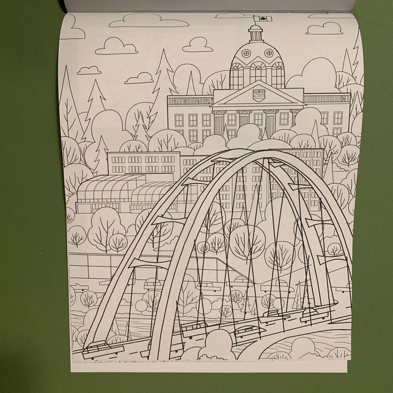 Edmonton : A Colouring Book - Etsy
