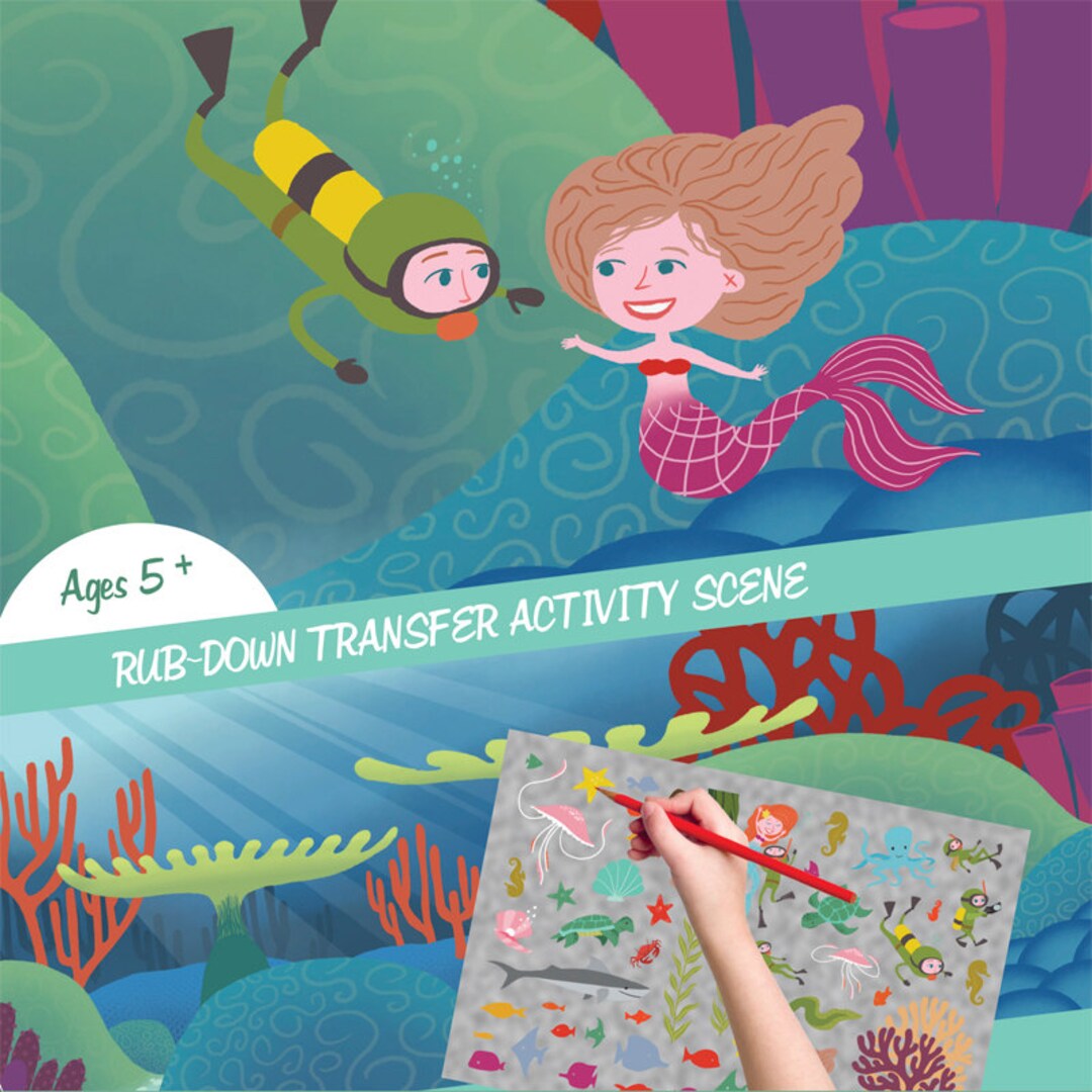 Ocean Adventure - Transfer Activity - Etsy