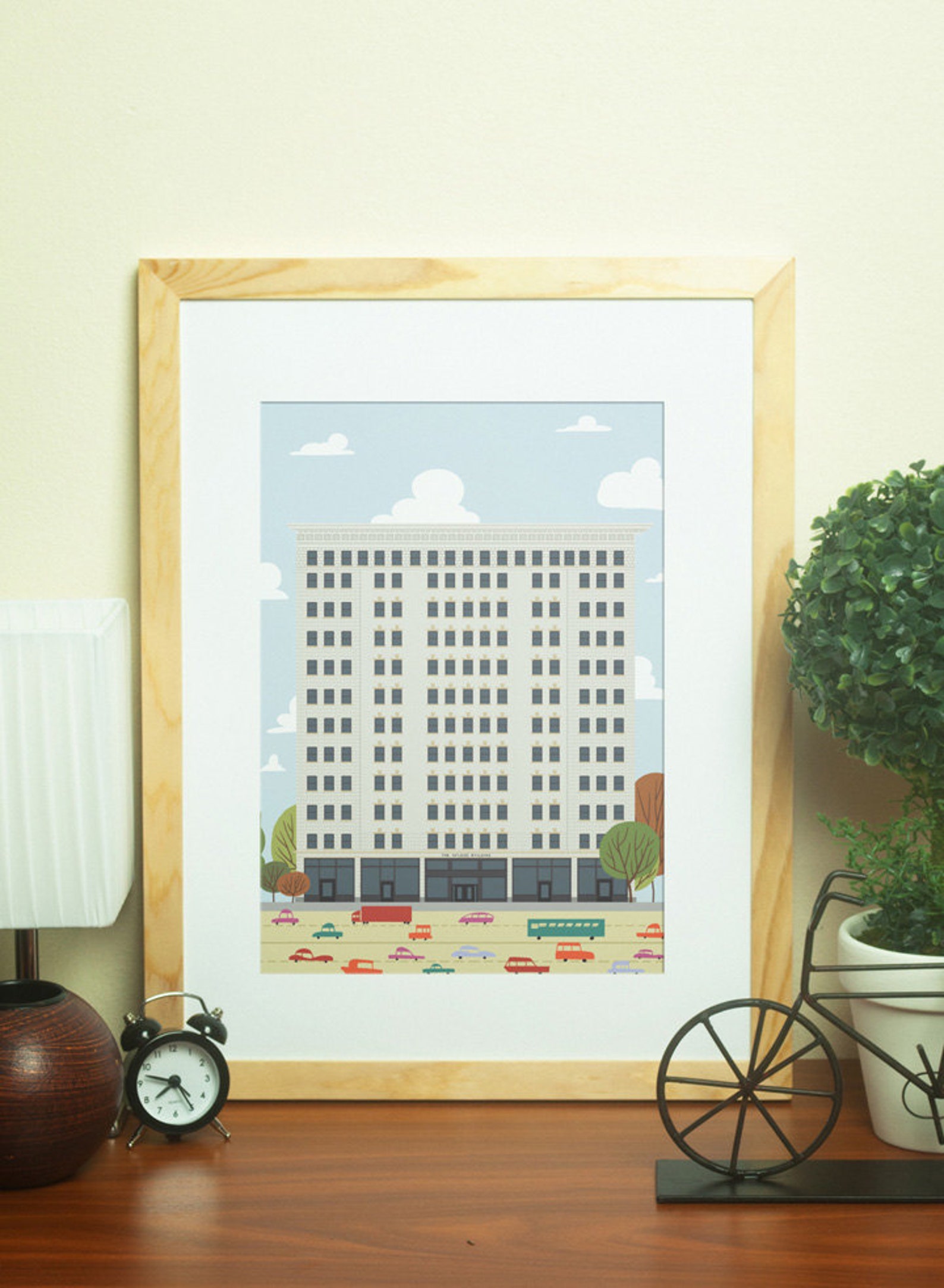 Edmonton Mcleod Building A Unique Take on Alberta's | Etsy