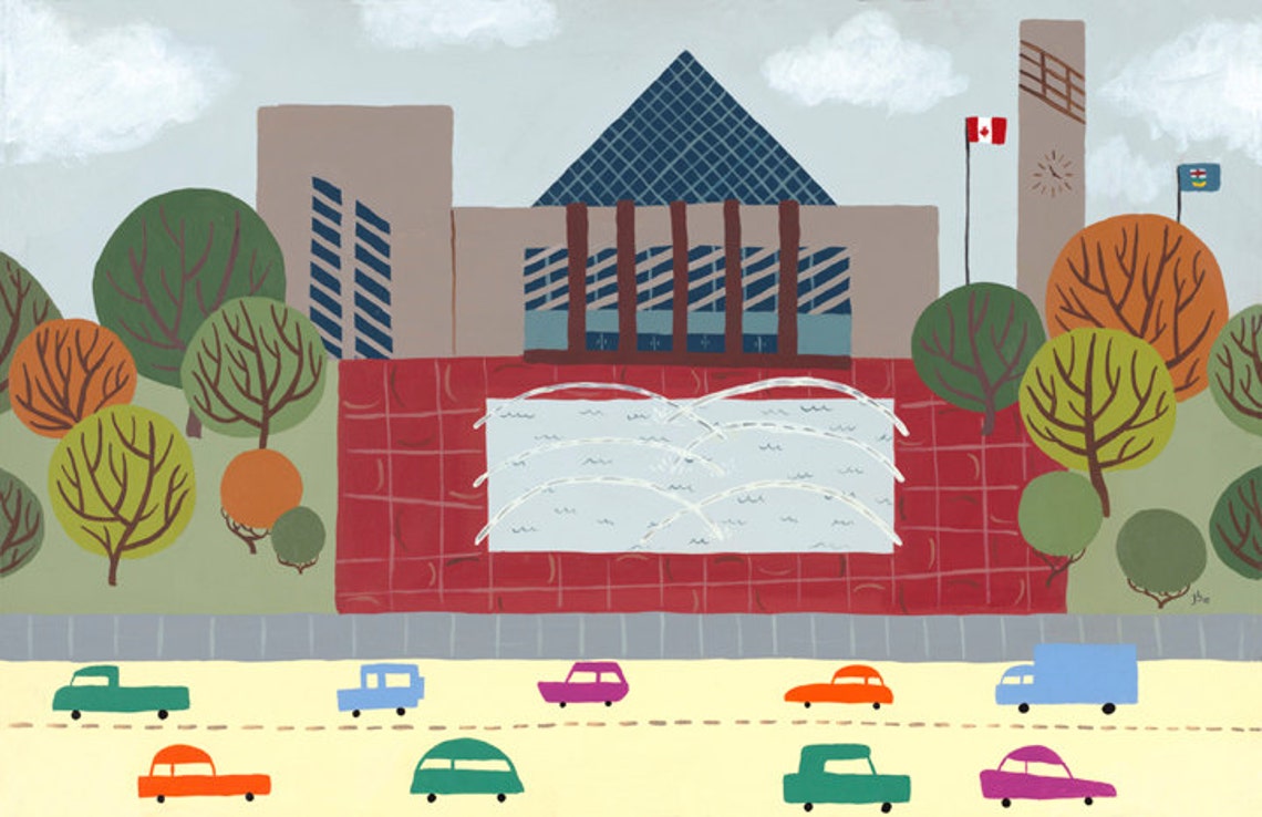 Edmonton Postcards Series 1 - Etsy Canada