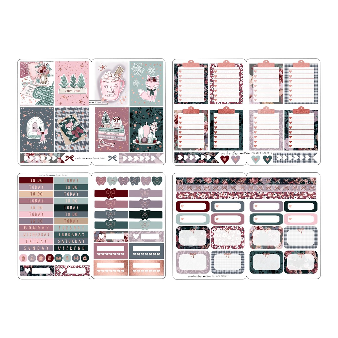 November 2020 Box Sticker Society Digital Printable Sticker Kit ...