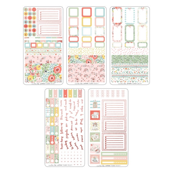 May 2021 Hobonichi Digital Printable Sticker Kit Matches Our - Etsy