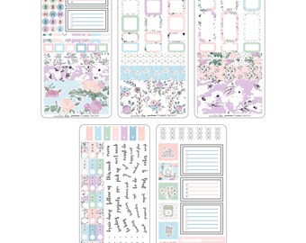 January 2019 Hobonichi Digital Printable Sticker Kit Matches | Etsy