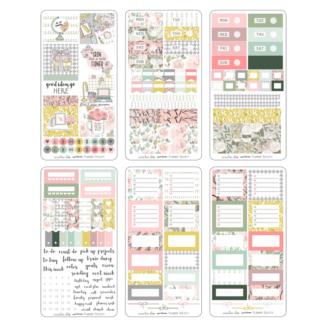January 2019 Mini Box Digital Printable Sticker Kit- Matches Our ...